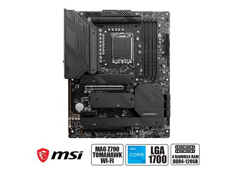 PLACA MADRE MSI MAG Z790 TOMAHAWK WI FI ATX DDR4 LGA 1700 MAG
