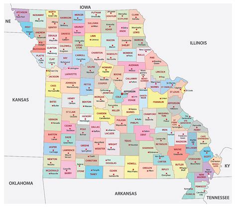 Missouri Maps Facts World Atlas