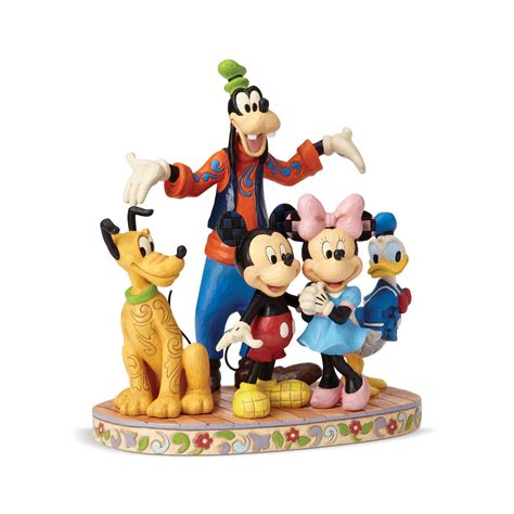 Buy Enesco Disney Traditions By Jim Shore Fab Five The Gangs All Here