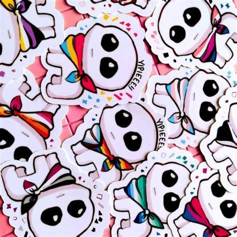 OOPS Misprinted Tbh Yippee Autism Creature Stickers Etsy