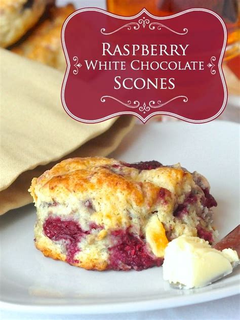 Raspberry White Chocolate Scones The Most Delicious You Ll Ever Taste
