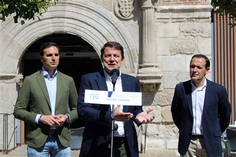 Mañueco elogia la eficaz gestión de Guzmán Gómez que apuesta por el
