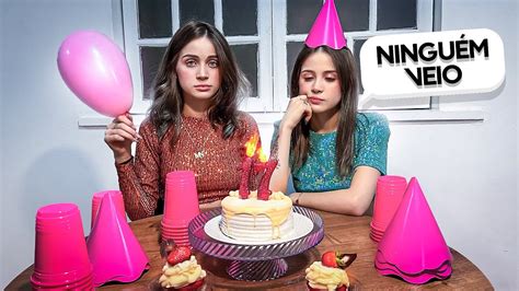 NINGUÉM VEIO NA NOSSA FESTA DE ANIVERSÁRIO YouTube