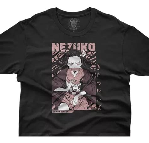 Playera Anime Nezuko Kamado 2 Kimetsu No Yaiba Demon Slayer En Venta En