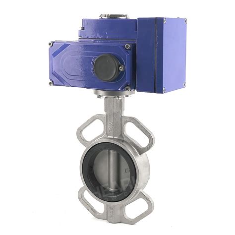 Motorized Wafer Butterfly Valve With Electric Actuator HEARKEN