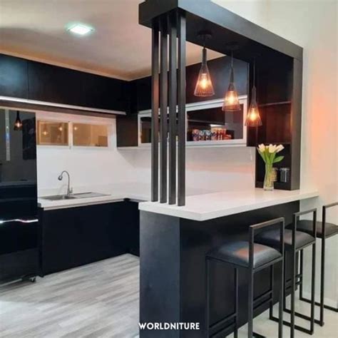 Jual Worldniture Olmos Meja Bar Mini Bar Minimalis Modern Full Set 120