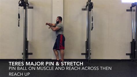 Teres Major Pin Stretch Youtube