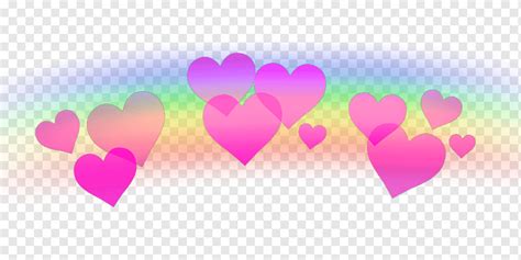 Pegatina De Corazones Picsart Studio Emoji Cora Ccedil Atilde O