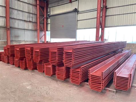 Cold Formed Z Type And U Type Metal Sheet Pile Hot Rolled Sheet Pile