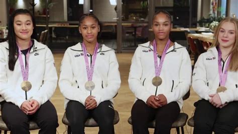 Us Womens Gymnastics Team Wins Gold At World Championship