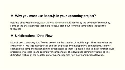 PPT Know Why React Js Web Development Is Best For Your Business
