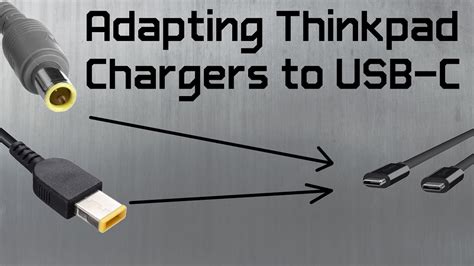 Adapting Thinkpad Chargers To USB C YouTube