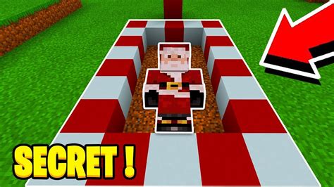 JE TROUVE LA TOMBE SECRETE DU PERE NOEL SUR MINECRAFT YouTube