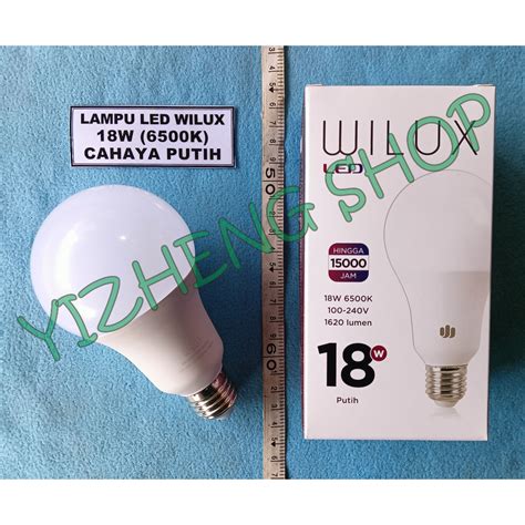 Jual LAMPU LED 18W WILUX 6500K PUTIH Shopee Indonesia