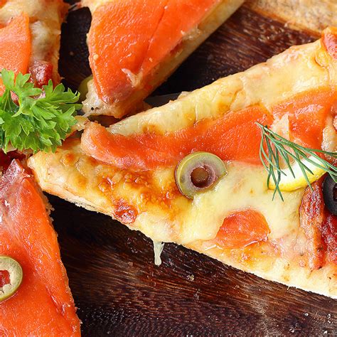 Recette Pizza Au Saumon Fum Et La Mozzarella