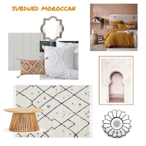 Moroccan Interior Design Mood Board By Emilypointing Style Sourcebook