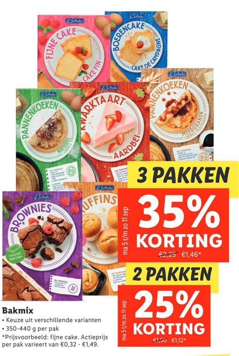 Bakmix Aanbieding Bij Lidl