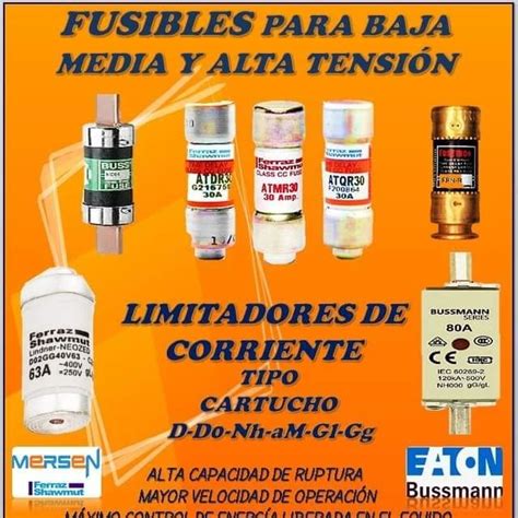 Fusibles Todos Los Modelos Alta Tension