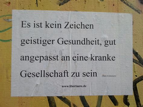 Es Ist Kein Zeichen Geistiger Gesundheit Gut Politiksenf
