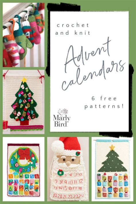 7 Knit And Crochet Advent Calendars Marly Bird