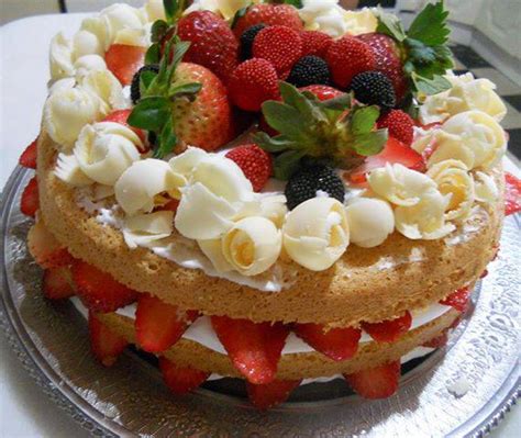 Lar Sempre Lar Inspira O Naked Cake Ou Bolo Pelado