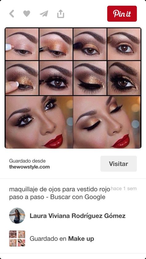 Arriba 67 Imagen Maquillaje De Ojos Para Outfit Rojo Abzlocal Mx