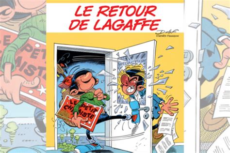 Gaston Lagaffe est de retour avec une 22ᵉ BD inédite