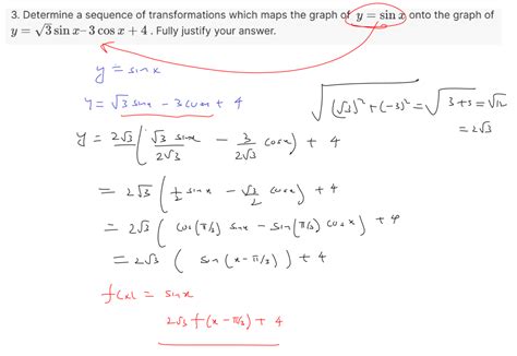 ib hl trig transformation of function sumant s 1 page of math