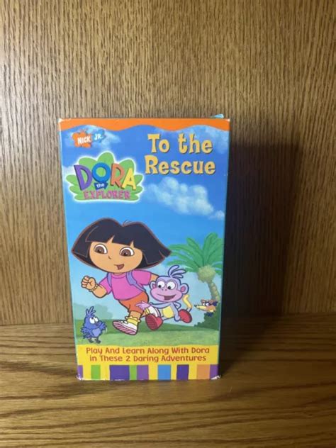 Dora The Explorer To The Rescue Vhs Two Adventures Nick Jr