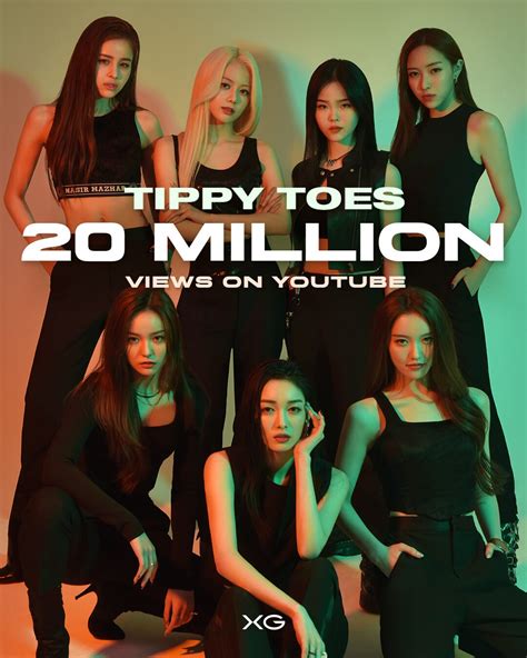 Tippy Toes MV Surpassed 20M Views On YouTube NEWS XG Official Site