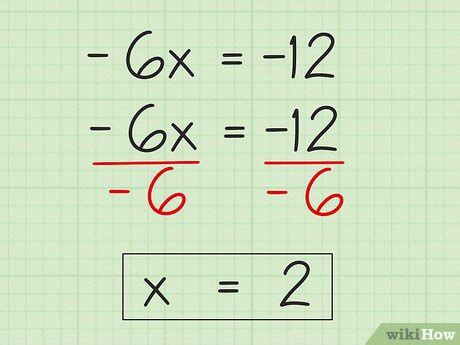 Ways To Solve Two Step Algebraic Equations Wikihow