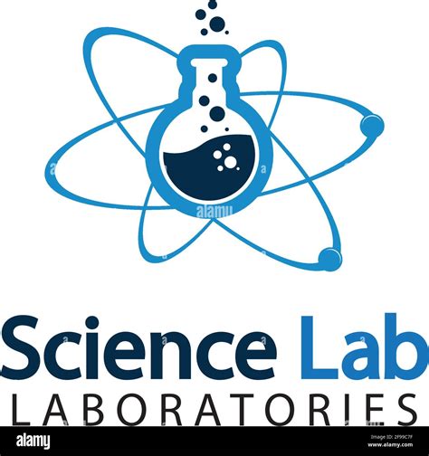 Science Lab Logo Laboratory Tube Logo Template Design Vector Emblem