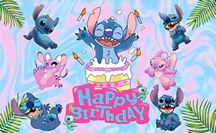Décrypter 41 imagen carte joyeux anniversaire stitch fr thptnganamst
