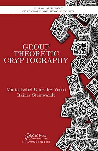 group theoretic cryptography let me read