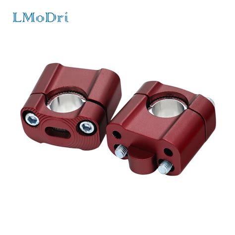 LMoDri Motorcycle Handlebar Risers Universal 22mm 28mm CNC Aluminum