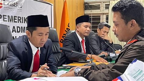 Bawaslu Kaltim Gelar Sidang Lanjutan Dugaan Pelanggaran Administratif