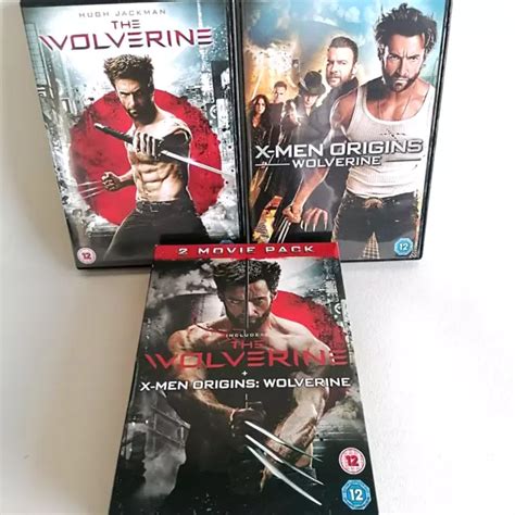 THE WOLVERINE X Men Origins 2 Movie DVD Box Set Hugh Jackman Birthday
