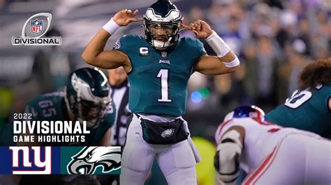 New York Giants Vs Philadelphia Eagles Divisional Round Game