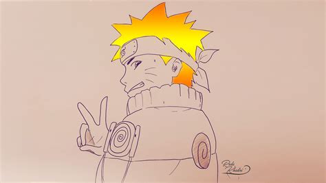 Comment Dessiner Naruto Uzumaki Dessin Facile Tutoriel De Dessin
