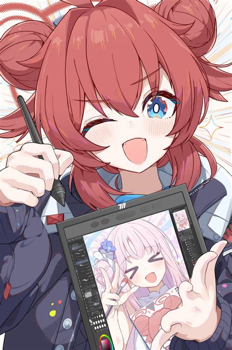 Mika And Maki Blue Archive Drawn By Patanda Danbooru