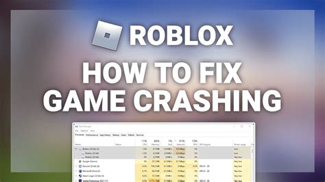 Roblox How To Fix Roblox Crash Crashing Complete 2024 Guide YouTube