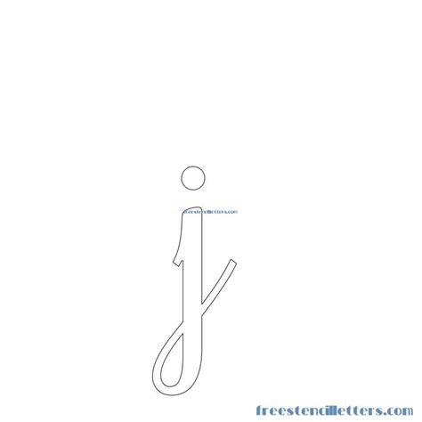 Cursive Stencils And Numbers To Print Free Stencil Letters