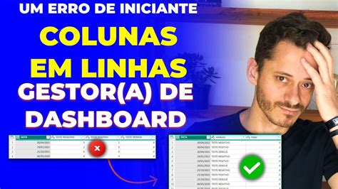 Como Transformar Colunas Em Linhas No Dashboard Automatizado Power Bi