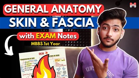 General Anatomy Skin And Fascia MBBS 1st Year Full Explanation