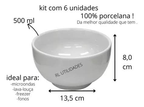 Kit Tigelas Cambuca De Porcelana Para Sopas E Caldos A Ai Mercadolivre