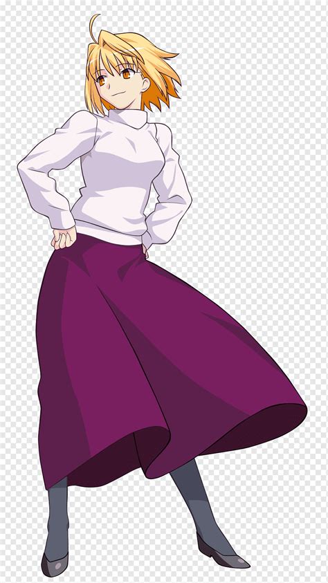 Arcueid Brunestud Tsukihime Melty Blood Fate Stay Night Saber Arcueid