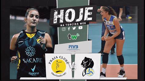 Praia Clube x Conegliano AO VIVO Mundial Feminino de Vôlei Torcida