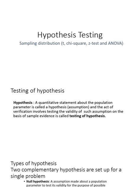 hypothesis testing bcapptx pdf statistical hypothesis testing statistical significance