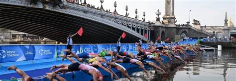 OL i Paris 2024 Triathlon fortsatt forstyrret på grunn av regn Intervju