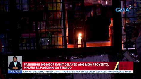 Paniningil Ng Ngcp Kahit Delayed Ang Mga Proyekto Pinuna Sa Pangdinig